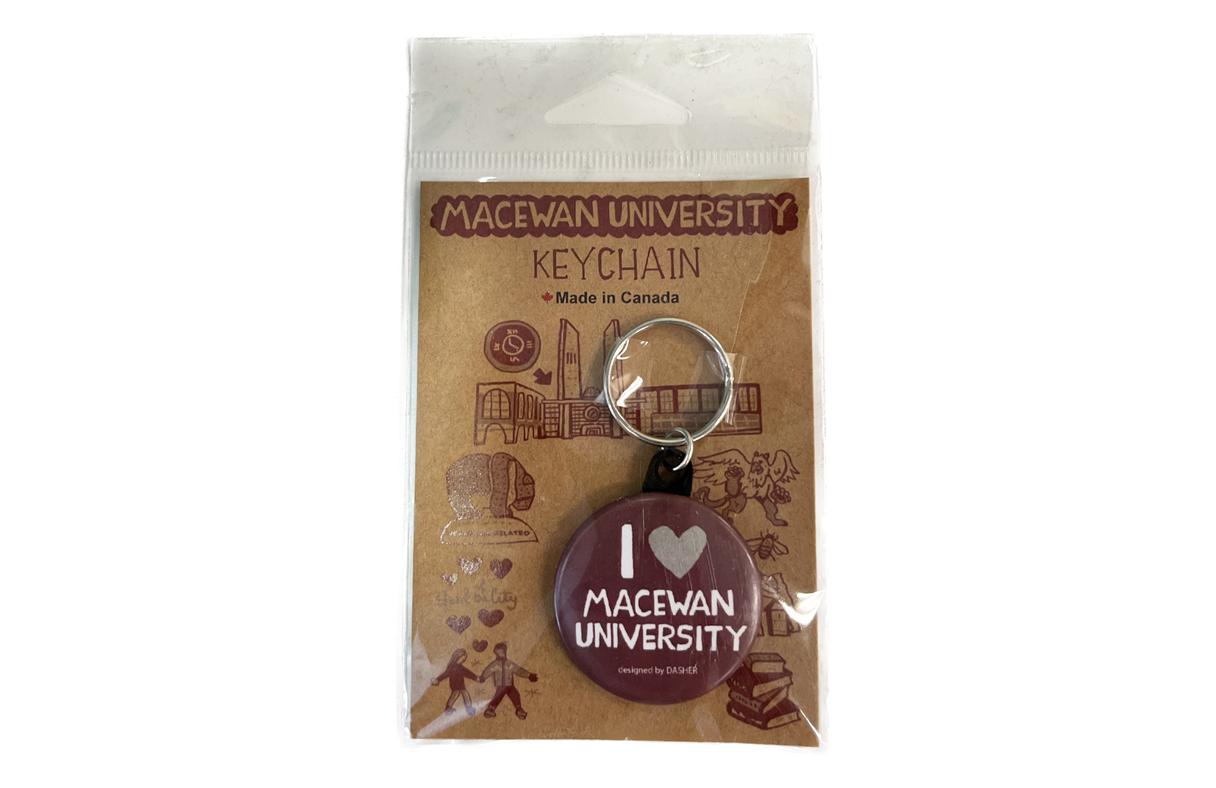 MacEwan University Bookstore - Cityscape Keychain
