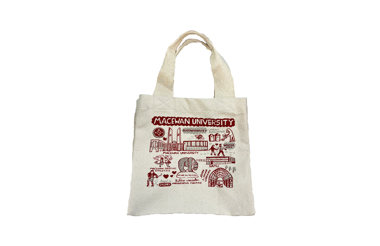 MacEwan University Bookstore - Cityscape Small Tote Bag