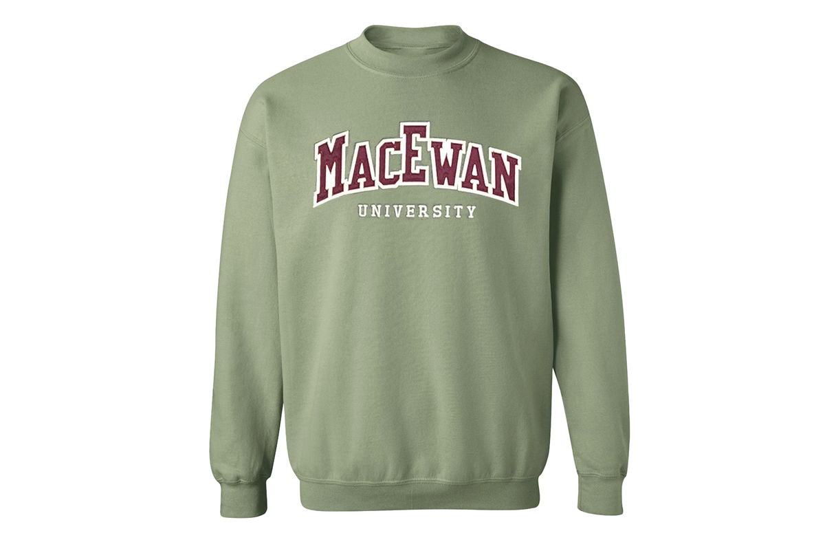 MacEwan University Bookstore - Embroidered Crewneck